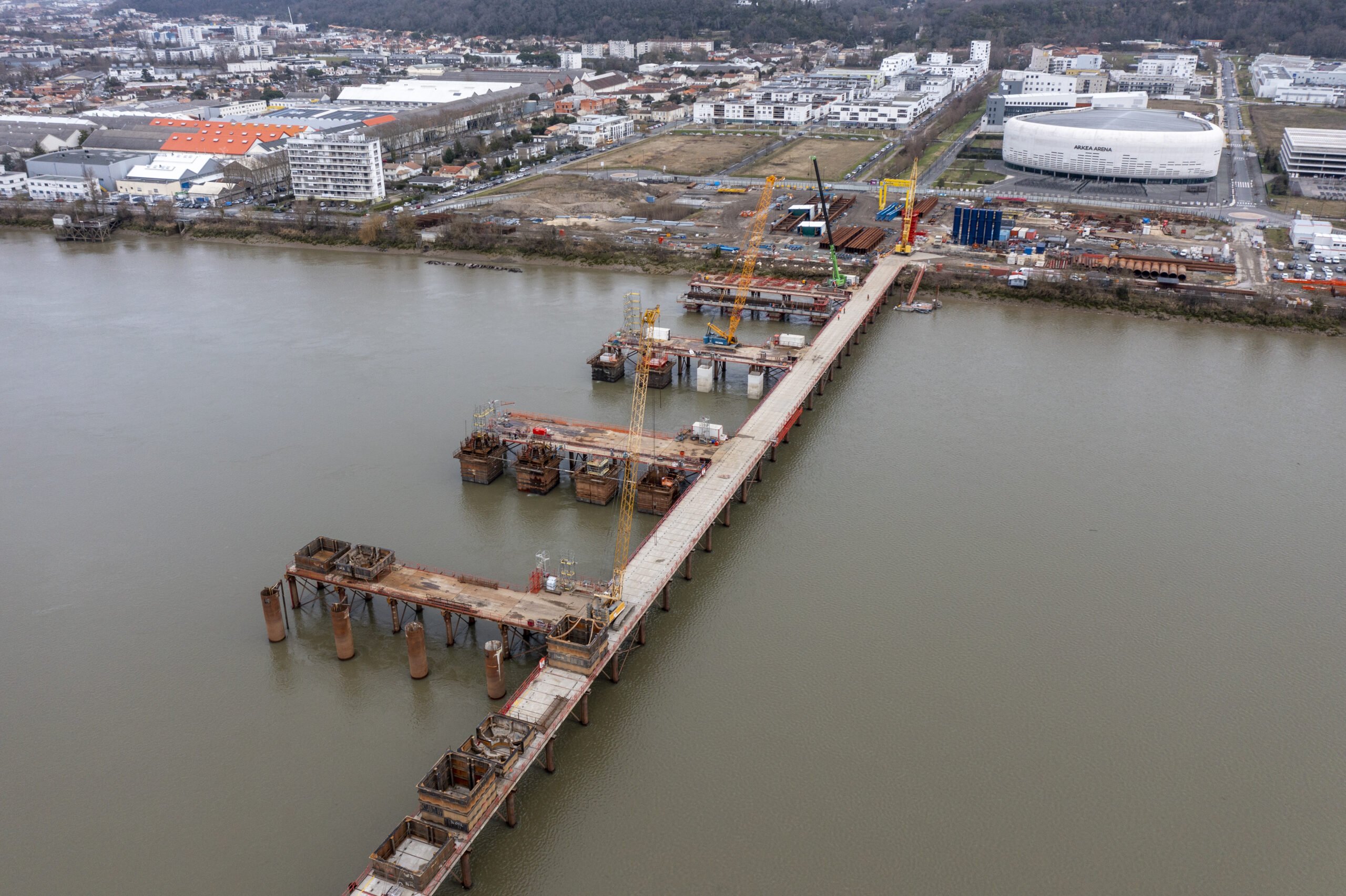 Visite du Pont Simone Veil - Bordeaux - AFGC