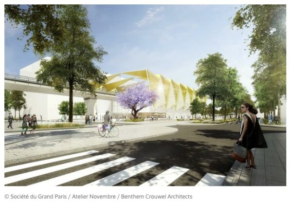 VIADUC - MÉTRO - LIGNE 18 DU GRAND PARIS EXPRESS - AFGC